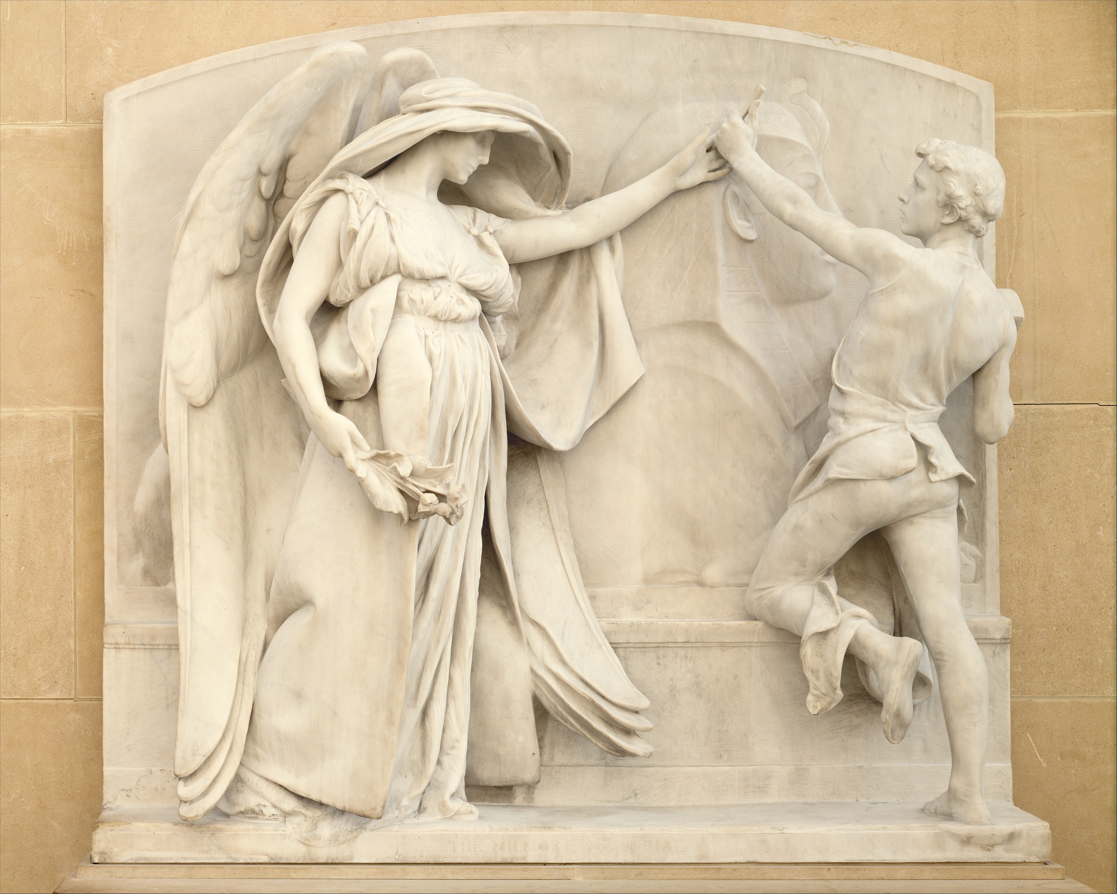 The Angel of Death and the Sculptor from the Milmore Memorial Daniel ...